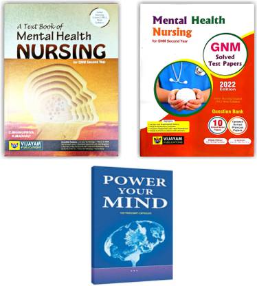 GNM Second Year (2nd Year) Mental Health Nursing Text Book And Question Bank (As Per INC ...