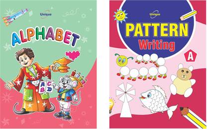 Unique PATTERN WRITING-A & ALPHABET COMBO- Book To Learn & Practice ...