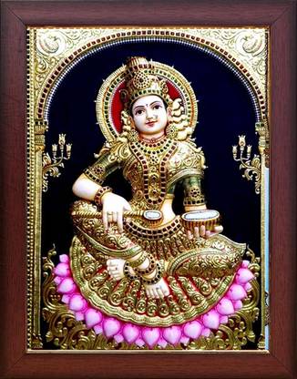 FRAMTASTIC Annapoorna Maa Photo Frame Religious Frame Price in India ...