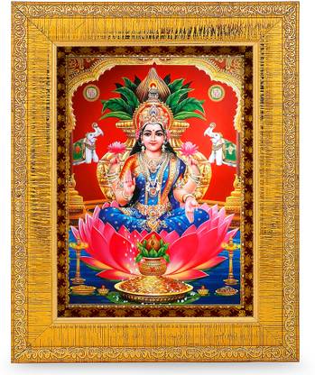 PrintShare Laxmi Mata Religious Frame Price in India - Buy PrintShare ...