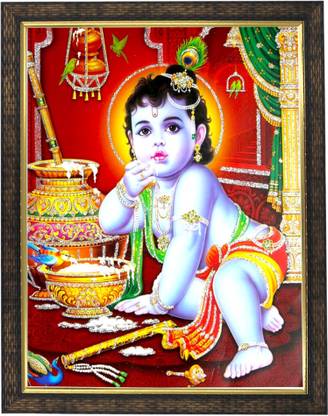 GLAMSIYA Shri Krishna Religious Frame Price in India - Buy GLAMSIYA ...