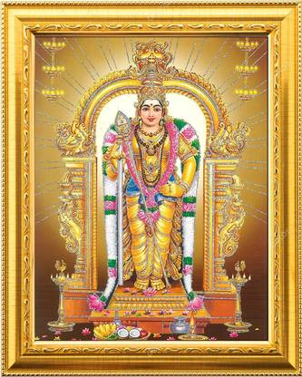 NDFRAME Lord Subramanya Swamy Murugan Valli Devasena Kartikeya ...