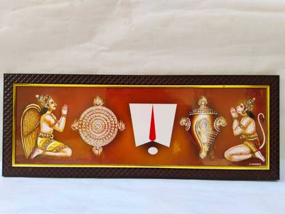 TTD STORE SHANKU CHAKRA NAMALU Religious Frame Price in India - Buy TTD ...