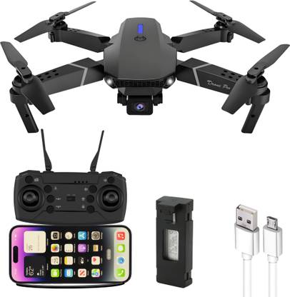 REZEK E88 pro Remote Control Foldable Drone With Pro 4K Camera Drone ...