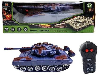 HALO NATION Remote Control Military Tank 2 Channel RC Tank Army Tank ...