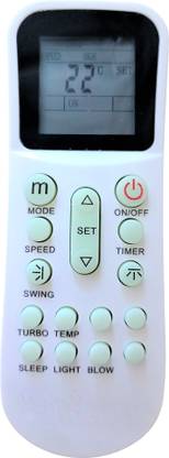 ERNIL AC Remote Compatible for Lloyd/Bluestar/Godrej Eon AC 125 ...