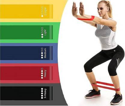 QERYA Exercise Bands Guide for Strengthening and Toning Glutes, Hips ...