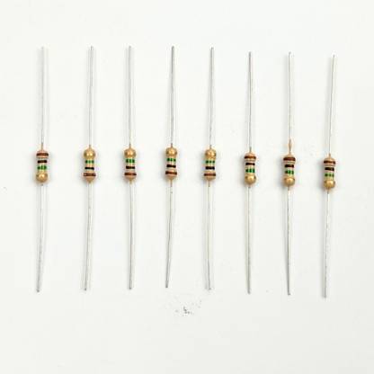 Yellow Tommy 1 MΩ Resistor (1 Mega Ohm) | Pack of 100 | Carbon Film ...
