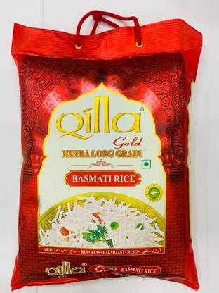 LAL QILLA QILLA GOLD BASMATI RICE 5KG (PACK OF 3) Basmati Rice (Full ...