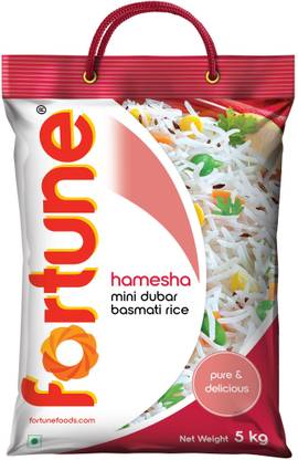 FORTUNE Hamesha Mini Dubar Basmati Rice (Broken Grain, Steam) Price in ...