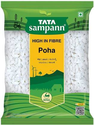Tata Sampann High in Fibre (Thick) Poha Price in India - Buy Tata ...