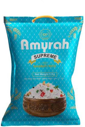 AMYRAH SUPREME Basmati Rice (Long Grain, Steam) Price in India - Buy ...