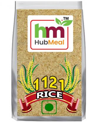 Hubmeal 1121 Dum Basmati_ 2KG Rice Elongated | Gluten Free | Unpolished ...
