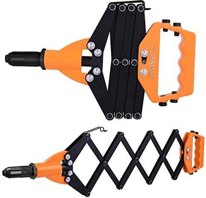 ULTRAFAST Hand Riveter with 40PC Rivets Set 265mm Pop Rivet Gun with ...