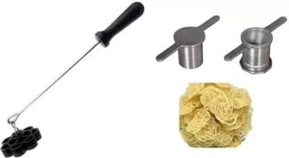 Flora and Co Non Stick Aluminium Rose Cookie Maker Mould Cookie Maker ...