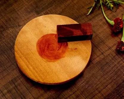 TENFIT Chandan Rubbing Stone chakla Pata with Red Sandalwood Stick ...