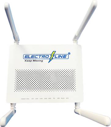 Electroline XPON ONU ROUTER 1GE+3FE+1TEL+1USB+5DB WIFI Wireless Router ...