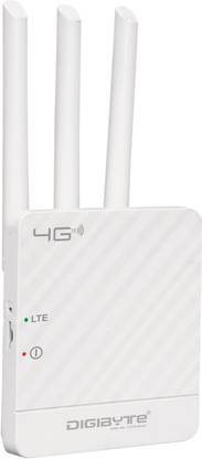 DIGIBYTE 3Antenna 4G LTE Sim Supported 1200 MBPS 4G Router 5 GHz 1200 ...