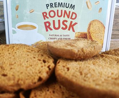 TrueBox All in One Breakfast Round Rusk Snacks - Round Rusk - (800 GM ...