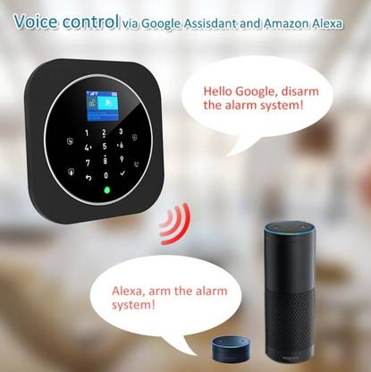 Techdash Wireless Smart Security Alarm System Safety Shower Price in ...