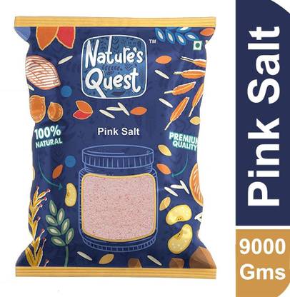 Nature’s Quest Himalayan Pink Salt, 9000 Gms |Sendha Namak | Indhu Uppu ...