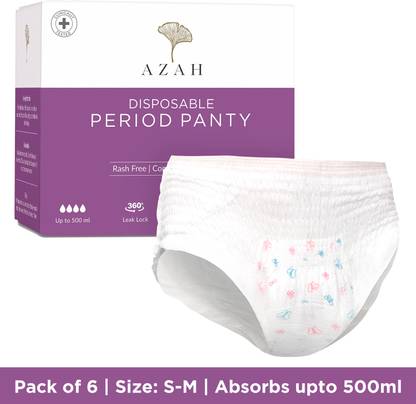 AZAH Disposable Period Panties For Post Delivery | 360 DegreeLeak-Proof ...