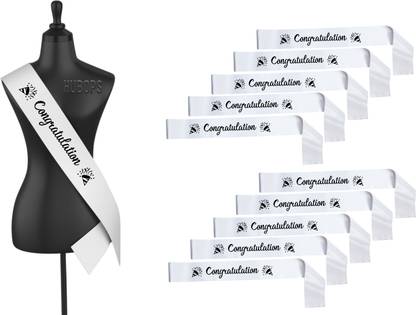hubops Congratulation Sash for Party, Events, Party Decorations Pack of ...