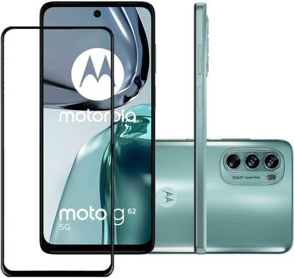 Caseline Edge To Edge Tempered Glass for MOTOROLA G62, MOTOROLA MOTO ...
