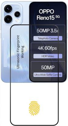 PABVO Edge To Edge Tempered Glass for OPPO Reno15 5G - PABVO : Flipkart.com
