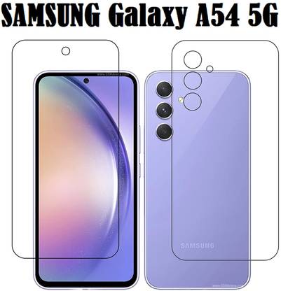 ASVALBUY Front and Back Tempered Glass for SAMSUNG Galaxy A54 5G ...