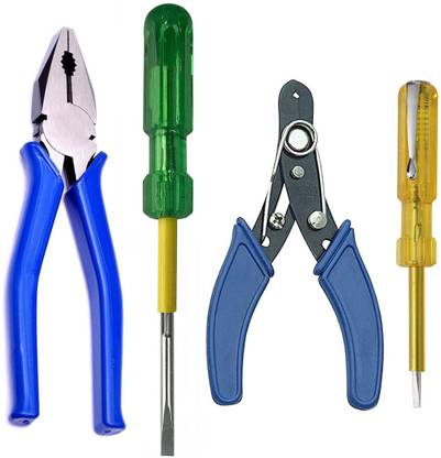 ACP ENTERPRISES Plier with 2in1 Screwdriver, Wire Cutter and 12CM ...