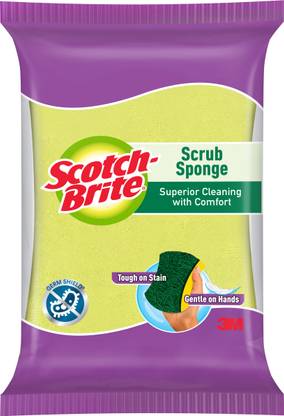 Scotch-Brite Scrub Sponge Large Scrub Sponge Price in India - Buy ...