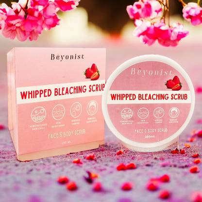Beyonist Whipped Bleaching Face & Body Scrub Skin Brightening Remove ...
