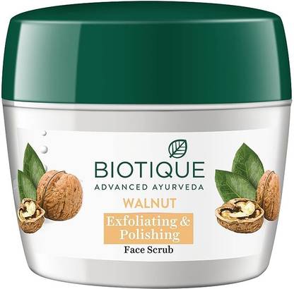 BIOTIQUE Walnut Exfoliating & Polishing Face Scrub, 175g Scrub - Price ...