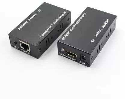 ULTRABYTES HDMI Extender 120m RX Receiver and TX Transmitter HDMI ...