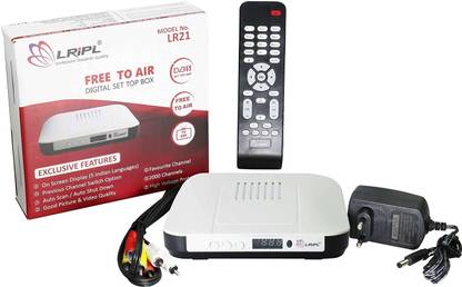 LRIPL Set Top Box for Free to Air Channels Media Streaming Device ...