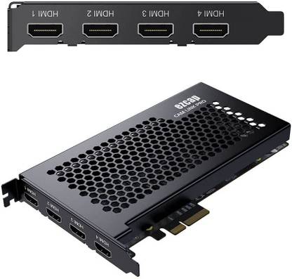 microware Ezcap335 CAM Link PRO, Recording Box with 4 HDMI Ports, PCIE ...