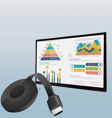 3BAAN Chromecast A49 Latest casting device Screen Mirroring (Pack of 1 ...