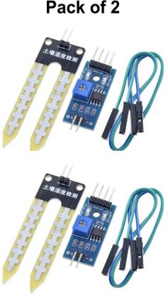 Scienticy Soil Moisture Sensor Module with powerful LM393 (Pack of 2 ...