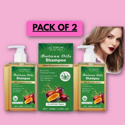 ACTIWOW Batana Oil Shampoo with Daily Moisture Balance - Price in India ...