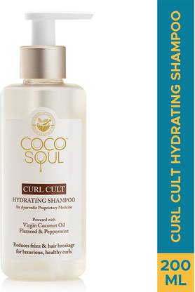 Coco Soul Curl Cult Hydrating Shampoo with Flaxseed & Peppermint - By ...
