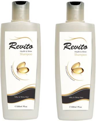 RCM Health & Shine Revito Shampoo with Conditoner & Vitamin E (2 Pack ...