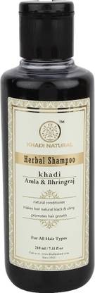 KHADI NATURAL Herbal Amla & Bhringraj Shampoo - Price in India, Buy KHADI NATURAL Herbal Amla ...
