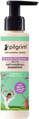 Pilgrim Spanish Rosemary & Biotin Anti-Hairfall Shampoo for Hairfall ...