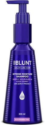 BBlunt Intense Moisture Shampoo for Dry & Frizzy Hair with Jojoba ...