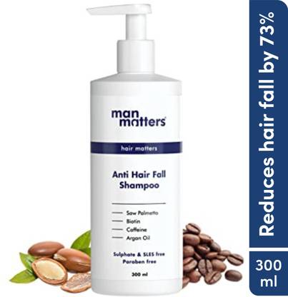 Man Matters DHT Blocker Anti Hair Fall Shampoo | Biotin, Caffeine ...