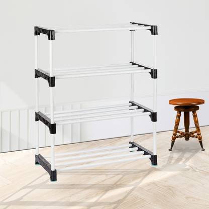 Nutriverse 4 layer shoe rack havy PVC PIPE Plastic Shoe Stand Price in ...