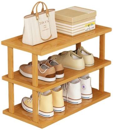 GRACIOUS MART Wooden Organizer Multipurpose Storage Shelves Slipper ...