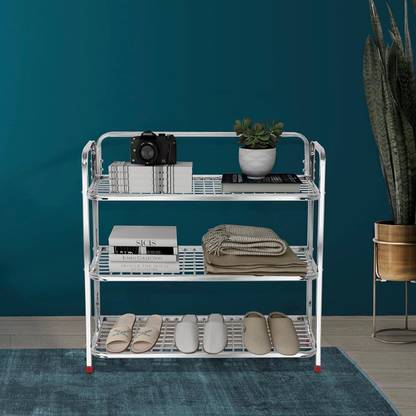 Impulse by Plantex Stainless Steel Shoe Rack For Home/Slipper Stand ...
