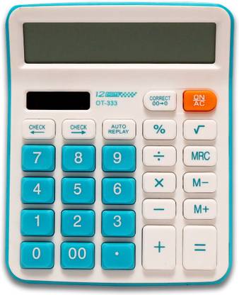 Flipkart.com | Villy 12 Digit Check & Correct Desktop Calculator Basic ...